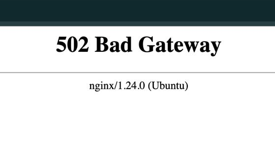 How to Fix Strapi Error 502 Bad Gateway on AWS EC2